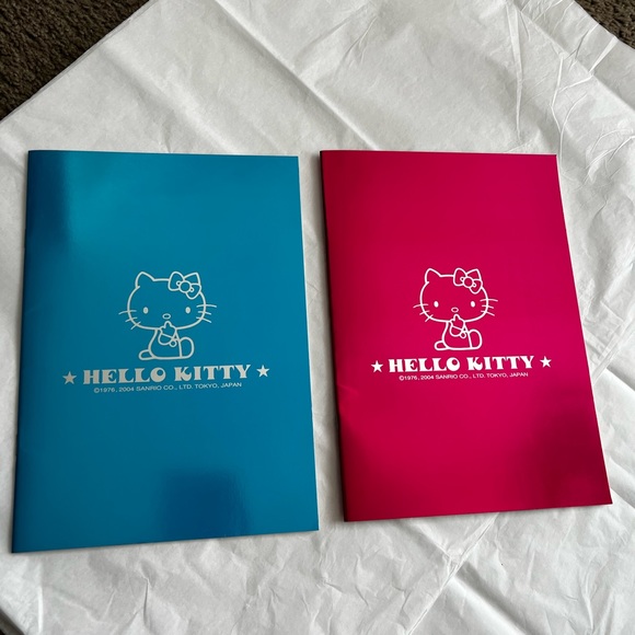 Sanrio | Other | Sanrio Hello Kitty 7 Ruled Lined Notebook Journal 2 Pc ...